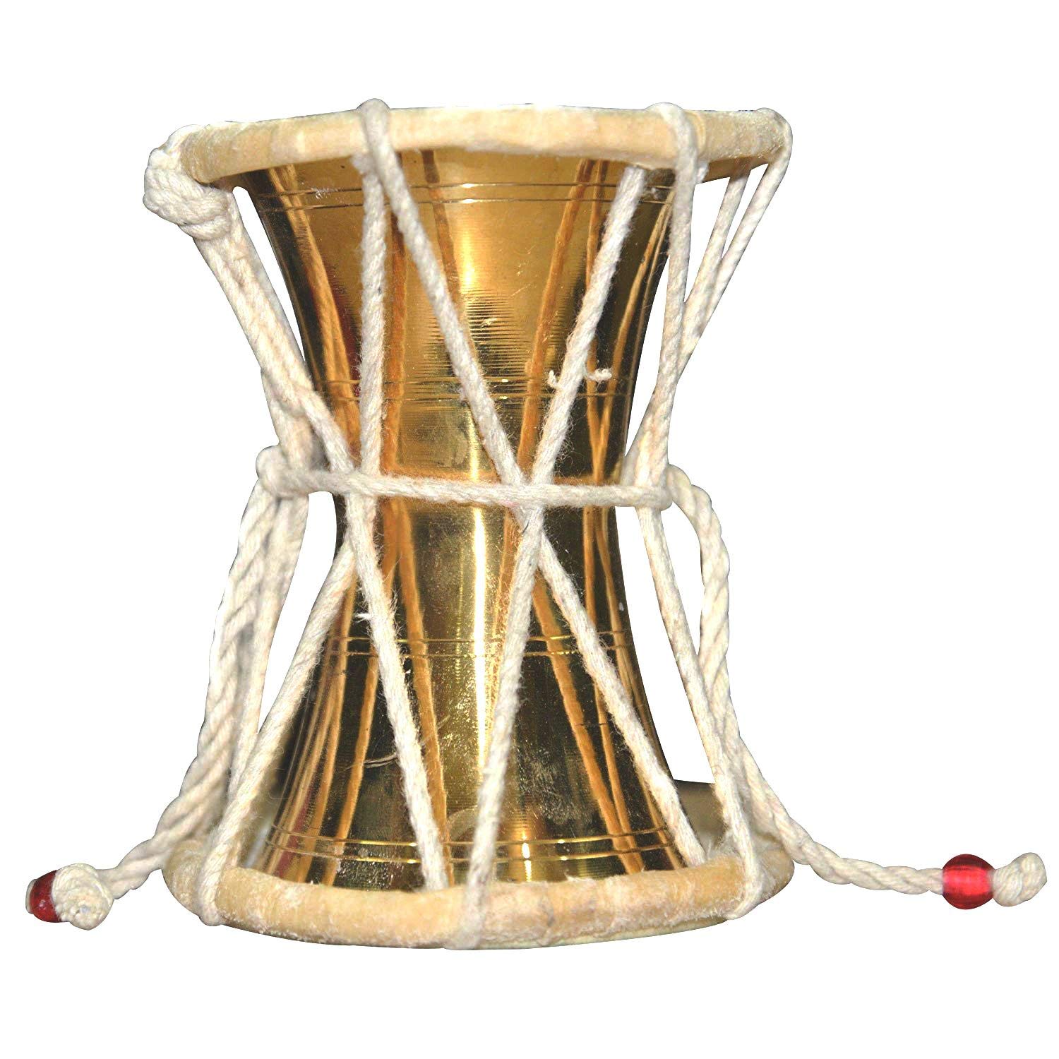 Buy Numeroastro Beautifully Handcrafted Brass Damru | Damroo |Shiva ...