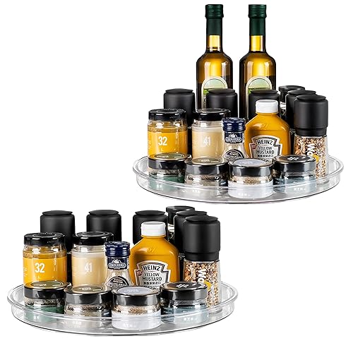 vacane Large 13" Lazy Susan Cabinet Organizer, Non-Skid Lazy Susan ...