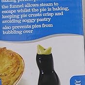 KitchenCraft Ceramic Blackbird Pie Funnel / Pie Bird: Amazon.co.uk ...