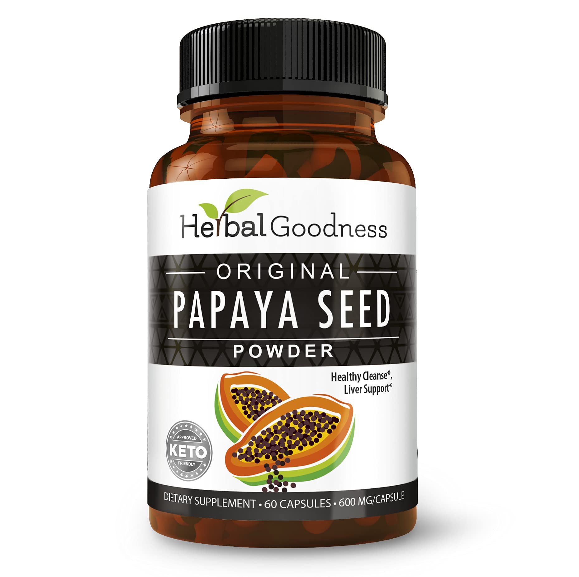 Mua Papaya Seeds Capsules 60ct - Provides Health Support for Your Gut ...