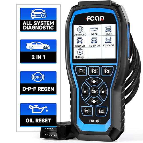 FCAR F506 All System Heavy Duty Truck Diagnostic Tool for ABS SRS ...