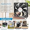 Wathai 120mm x 25mm 12V Computer Case Cooling Fan 12 Volt 2Pin High ...