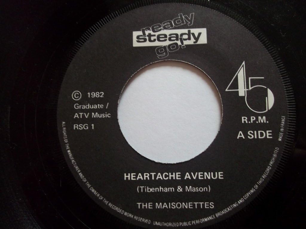 THE MAISONETTES Heartache Avenue 7" Single: Amazon.co.uk: Music