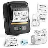 Amazon.com : POLONO PM220S Label Maker Machine with Tape, 2 Inch Bluethooth Portable Thermal ...
