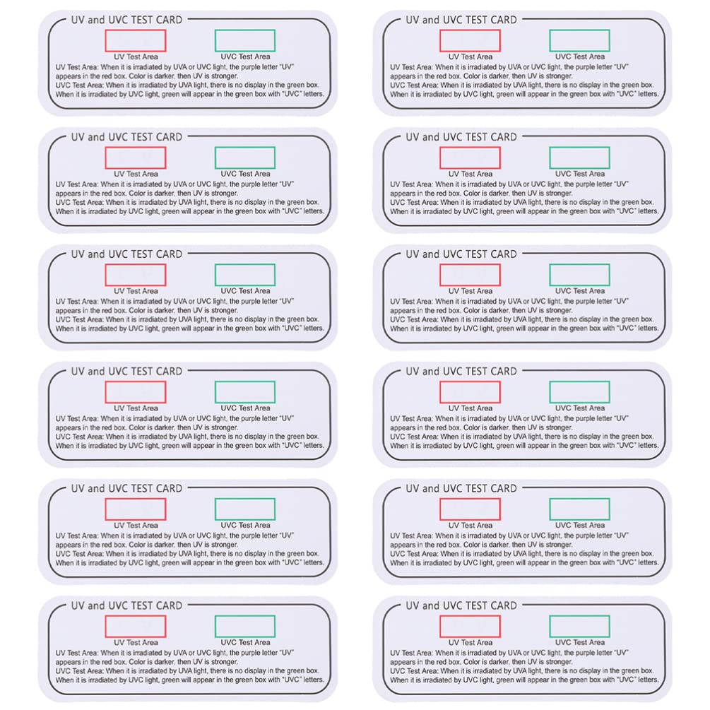 Mua ULTECHNOVO UVC Light Test Card, UV Intensity Test Card | 3-in-1 UV ...