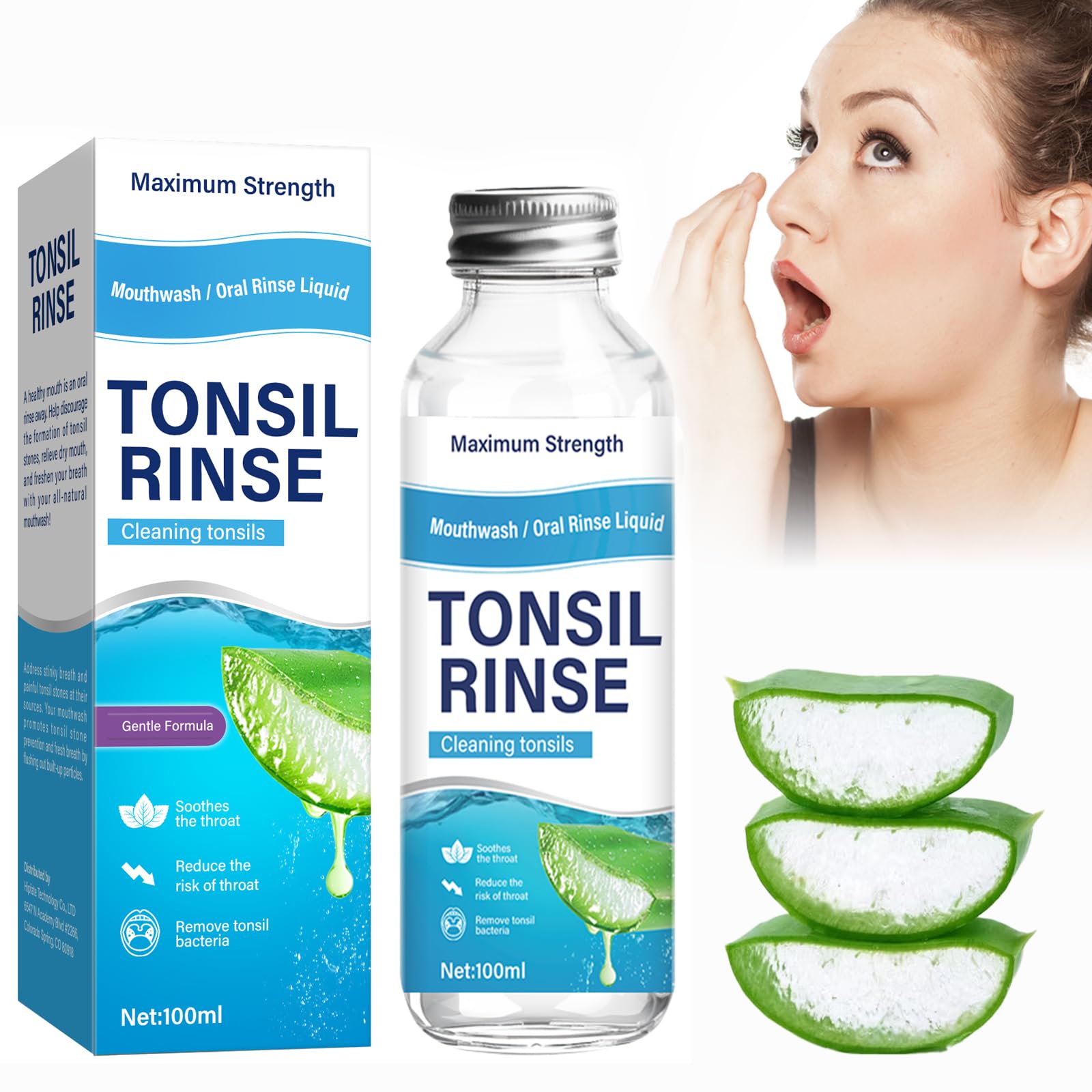 Mua Dijkoo Tonsil Stone Remover, Natural & Alcohol Free Oral Rinse ...