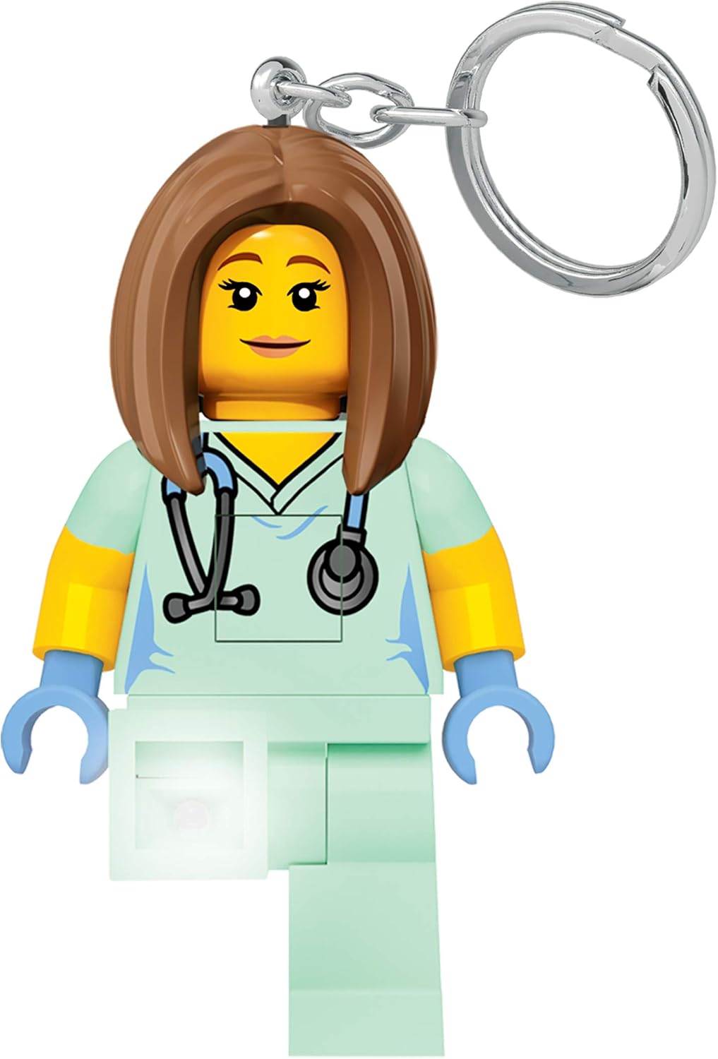 Amazon.com: Lego Classic Nurse Keychain Light - 3 inch Tall Figure ...