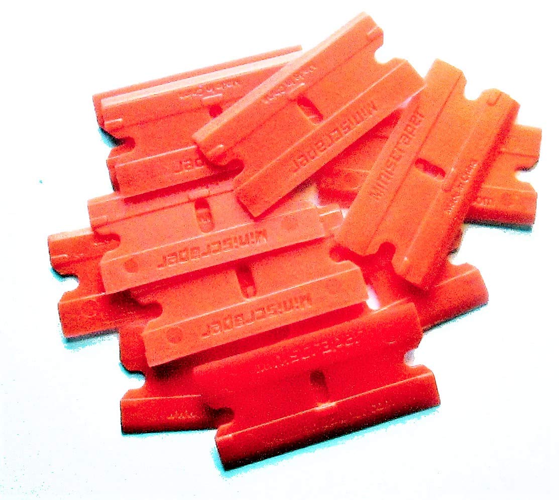 Mua Plastic Razor Scraper Blades Double Edged (1 Pack) trên Amazon Mỹ ...