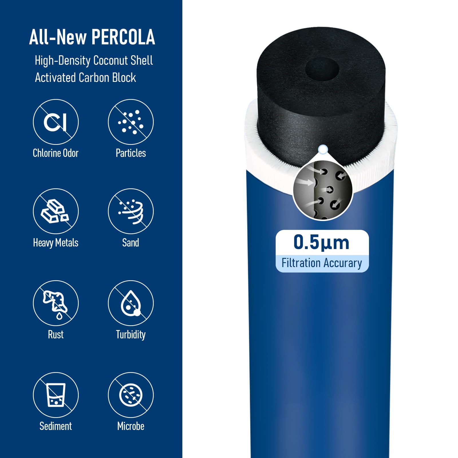 Mua PERCOLA AP917HD-S Water Filter, Compatible with Aqua-Pure® AP917HD ...