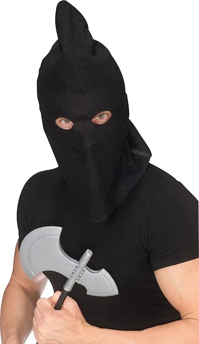 Tudor Medieval Executioner Axe Man Hood Fancy Dress: Amazon.co.uk: Toys ...