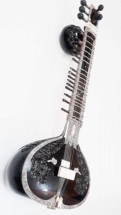 Professional Unique Art Work Double Tumba Hand Made Sitar with Special ...