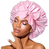 BONNET QUEEN Satin Bonnet Cool Breathable Single Layer Silk Bonnet for ...
