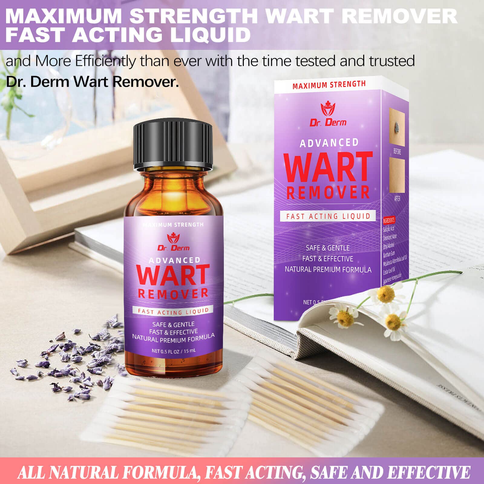 Mua Fast Action Liquid Wart Gel Maximum Strength Liquid with Salicylic ...