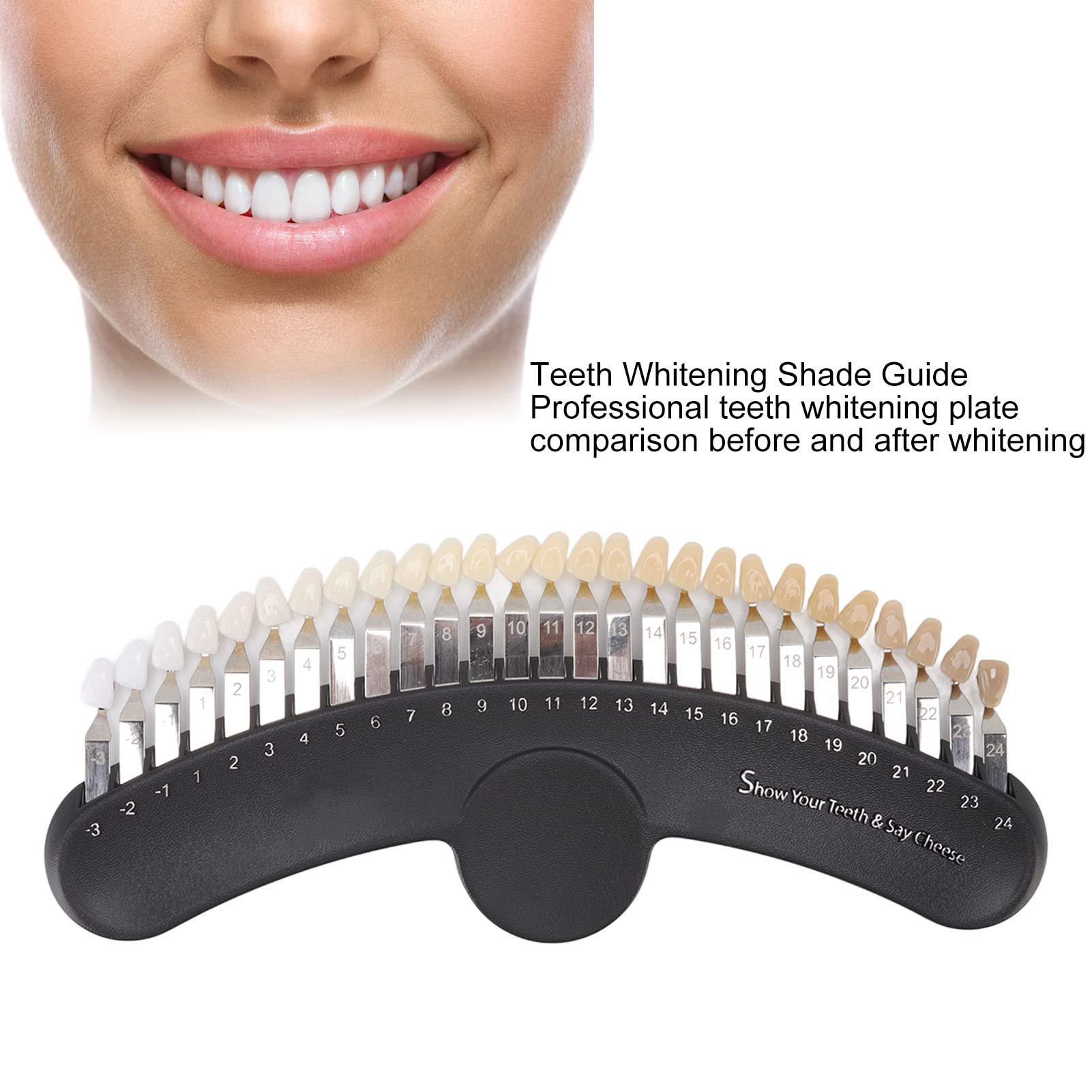 Mua BORDSTRACT Teeth Whitening Shade Guide, 27 Colors Professional Box ...