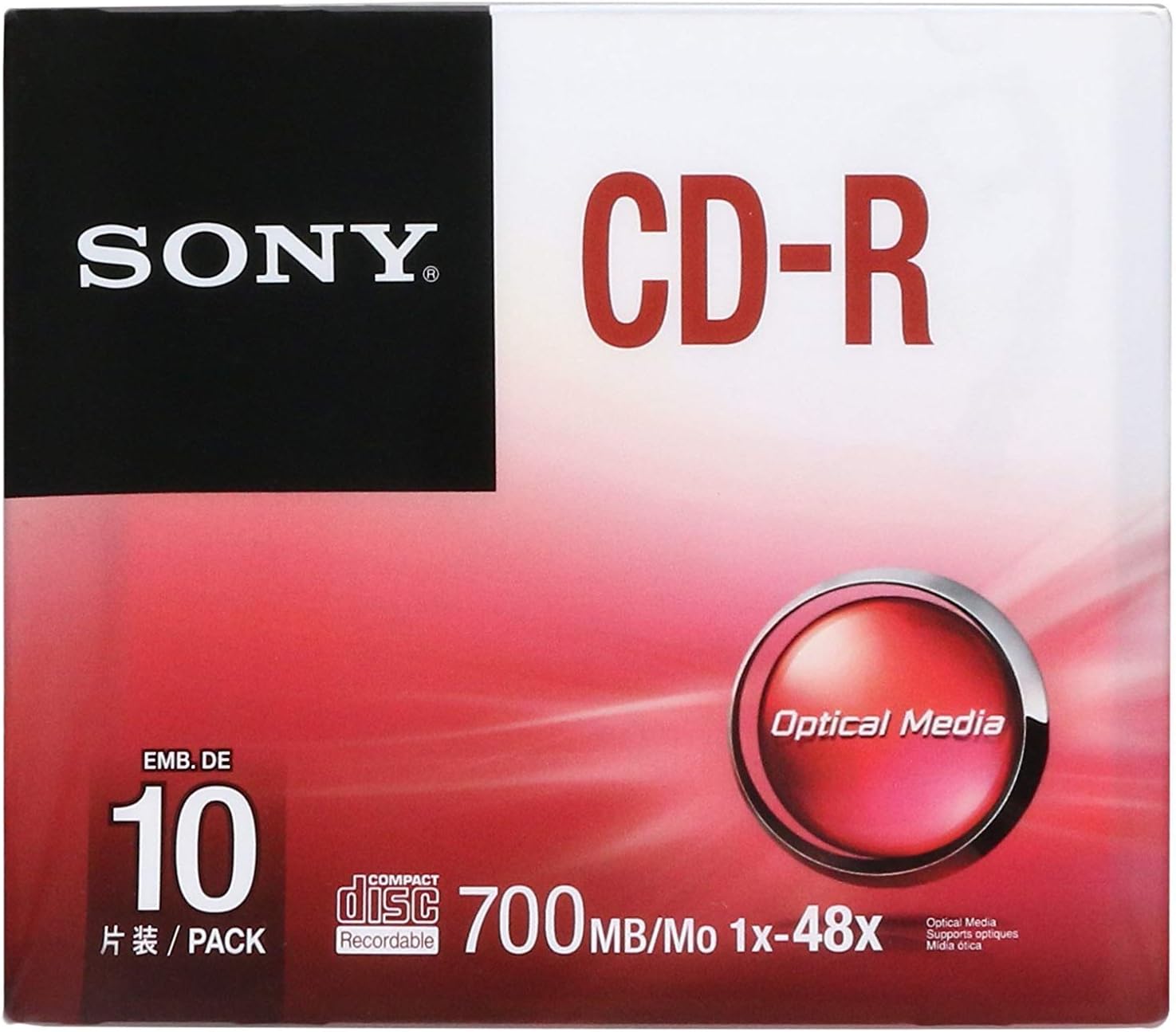 Amazon.com: Sony CD-R Recordable Disc: Home Audio & Theater
