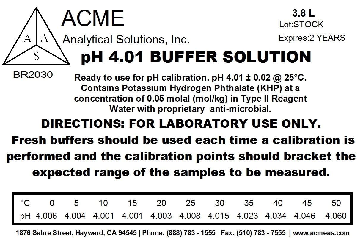 Mua Acme Analytical Solutions pH 4 and 7 Buffer Solutions, 2 Gallons ...