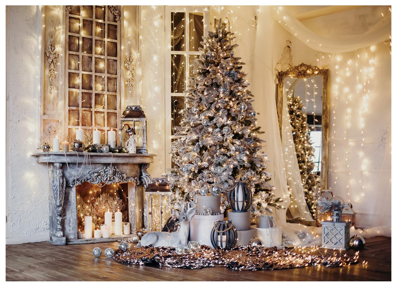 WOLADA Christmas Backdrop Christmas Backdrops for Photography Vintage ...