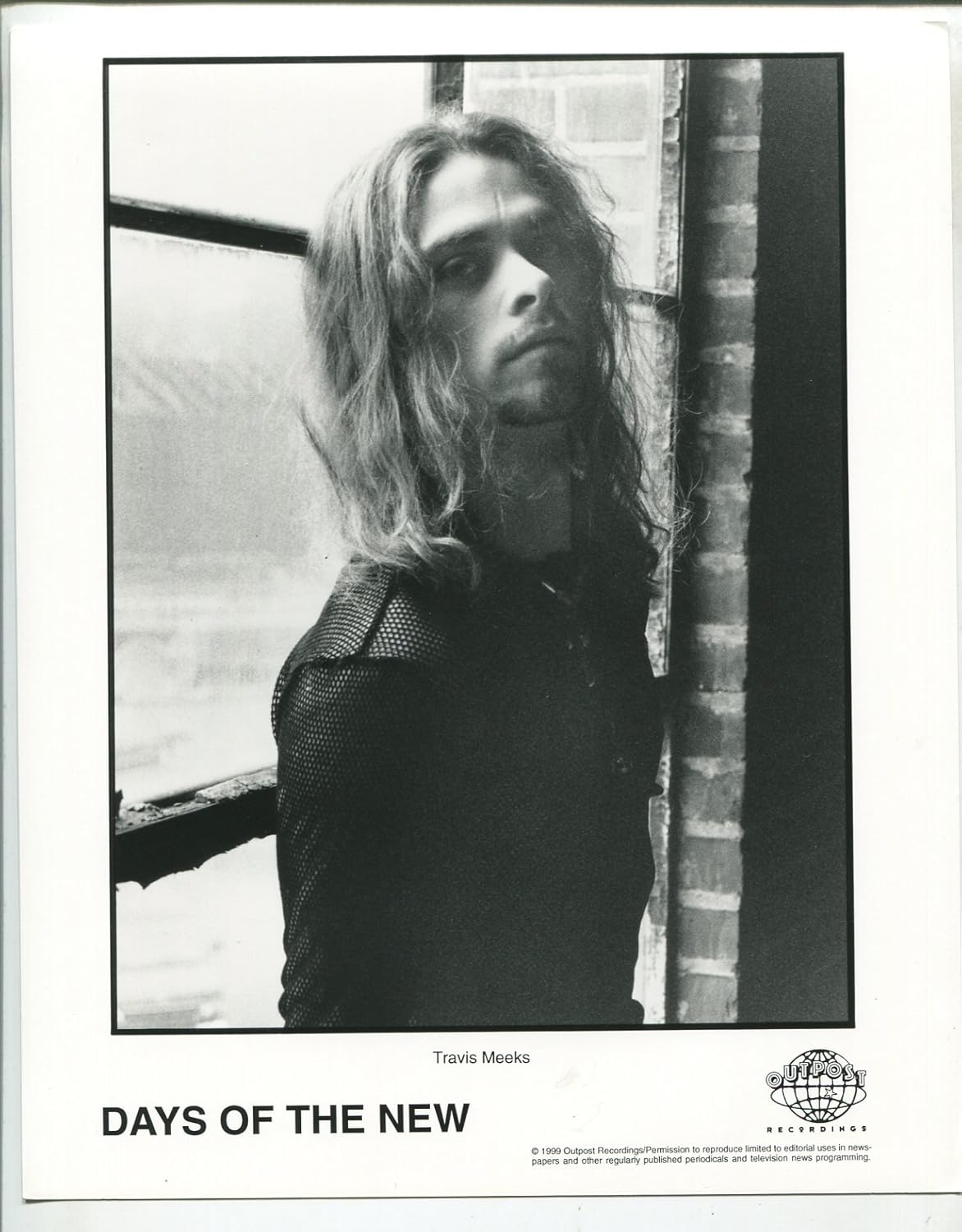 MOVIE PHOTO: Days of The New 1999-8 x 10-B&W-Still-Travis Meeks-Outpost ...