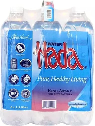 Hada Bottled Drinking Water Well- 6 x 1.5 Ltr price in Saudi Arabia ...