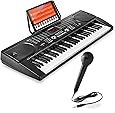 Amazon.com: Hamzer 61-Key Digital Music Piano Keyboard - Portable ...