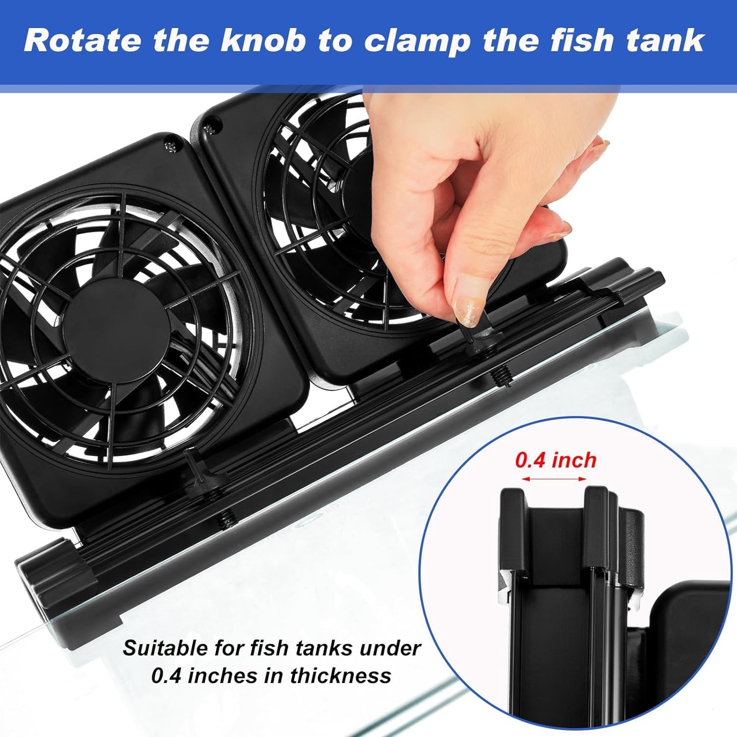 Mua Aquarium Chiller Fish Tank Cooling Fan System for Salt Fresh Water ...