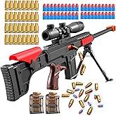 Amazon.com: Toy Rifle Sniper with Shell Ejecting and Detachable Scope ...
