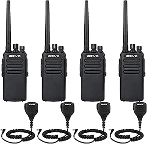 Amazon.com: Retevis RT81 Digital Walkie Talkies,IP67 Waterproof,Heavy ...