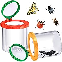 Amazon.com: 2 Pieces Magnifying Insect Box Insert Bug Viewer Bug Magnifier Container Critter ...