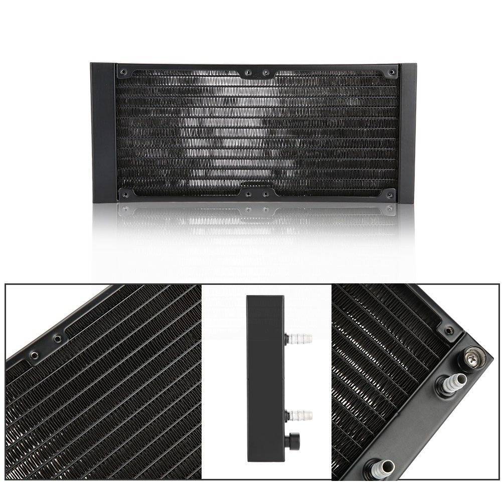 Computer Heatsinks 12 Tubes PC Heat Exchanger Fast Heat Dissipation ...