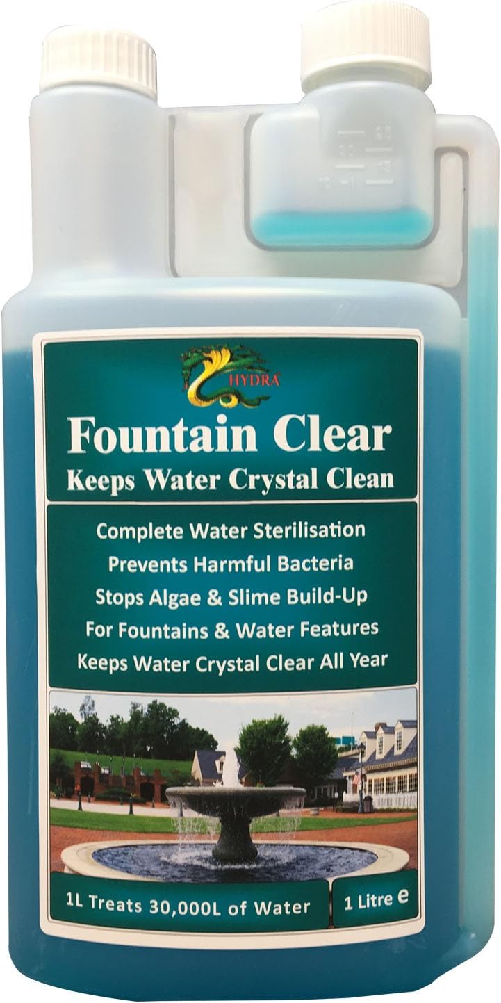 HYDRA Fountain Clear – Best Water Feature Cleaning Fountain Cleaner ...
