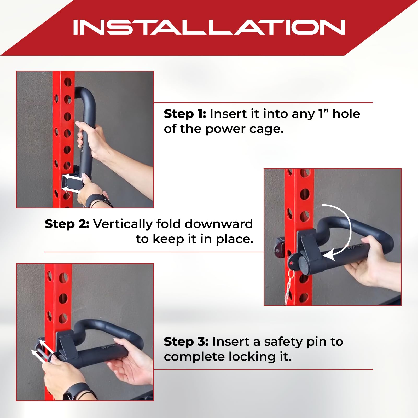 Mua Yes4All 500 LBS Capacity - Dip Bars for 2x2 with 1" Hole Power Cage ...