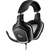 Amazon.com: Logitech G332 Wired Gaming Headset, Rotating Leatherette ...