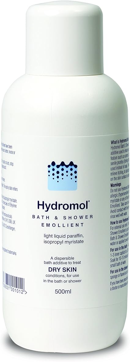 Hydromol Bath and Shower Emollient, 500 ml: Amazon.co.uk: Health ...
