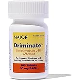 Amazon.com: MAJOR Driminate - Dimenhydrinate 50mg Motion Sickness ...