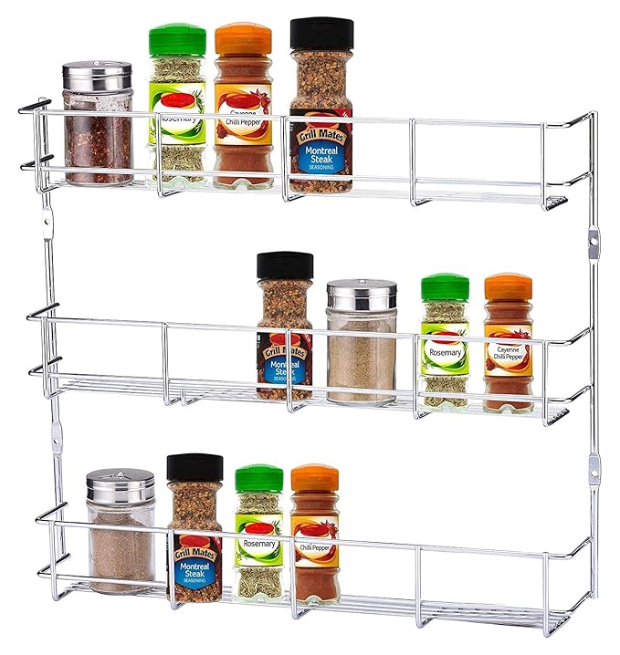 Buy INDIAN DECOR . 317776 Classic Space Saving Spice Rack, Kitchen ...