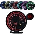 Amazon.com: Dewhel 5" inch 7 Color LED 11K 12V Electronical RPM ...