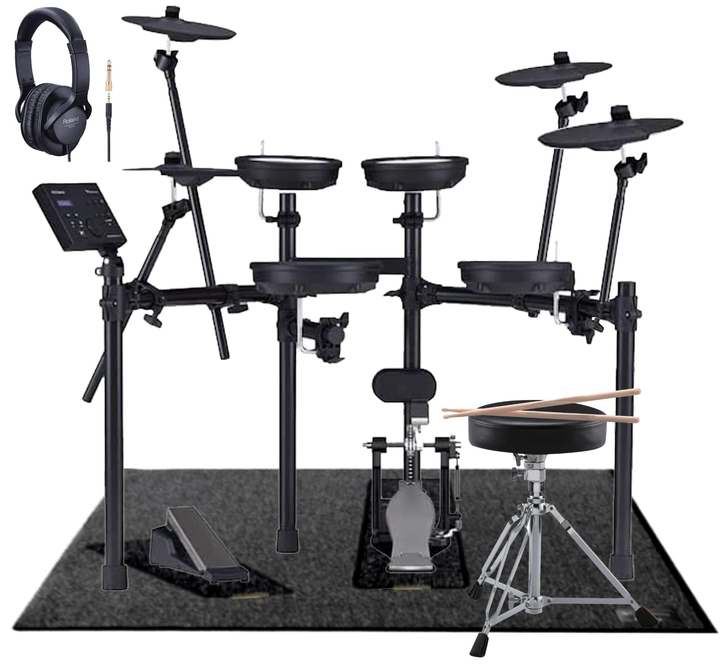 Mua Roland V-Drums Electronic Drum Set (TD-07DMK, 3 Cymbals) trên Amazon Nhật chính hãng 2024 | Fado