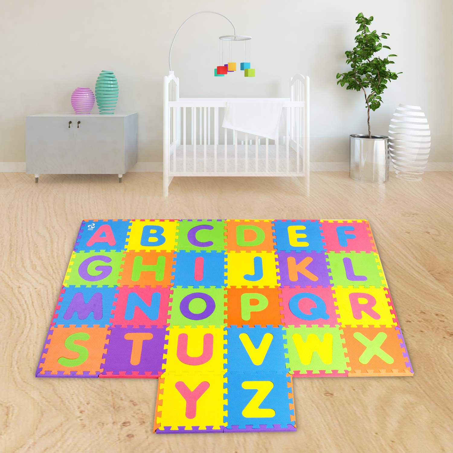 Mua SAFEST Non Toxic Alphabet Puzzle Mat - THICKEST ABC Flooring Mat ...