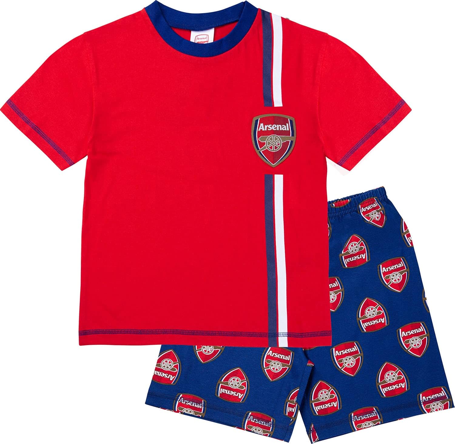 Arsenal F.C. Boys Pyjamas, Cotton AFC Pjs, Official Football Pyjamas ...