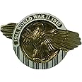 Amazon.com : WWII Aluminum Grave Marker, Cemetery Memorial Flag Holder, Veteran Plaque, Made in ...