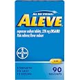 Amazon.com: Aleve Gel Caps, Naproxen Sodium for Pain Relief ‐ 90 Count ...