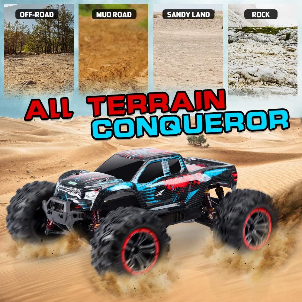 VATOS Remote Control Car for Kids and Adults, 1:10 Scale 46km/h 4WD ...
