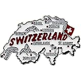 Amazon.com: Switzerland Jumbo Country Magnet by Classic Magnets ...