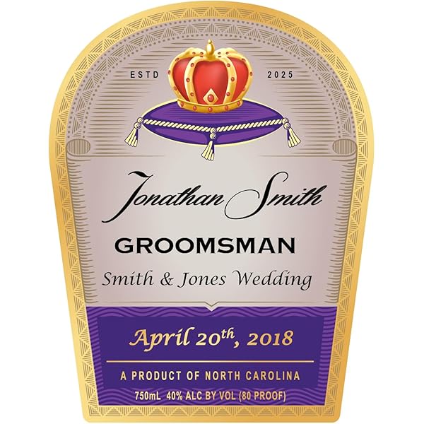 Blank Crown Royal Label Crown Royal Label Free Printable