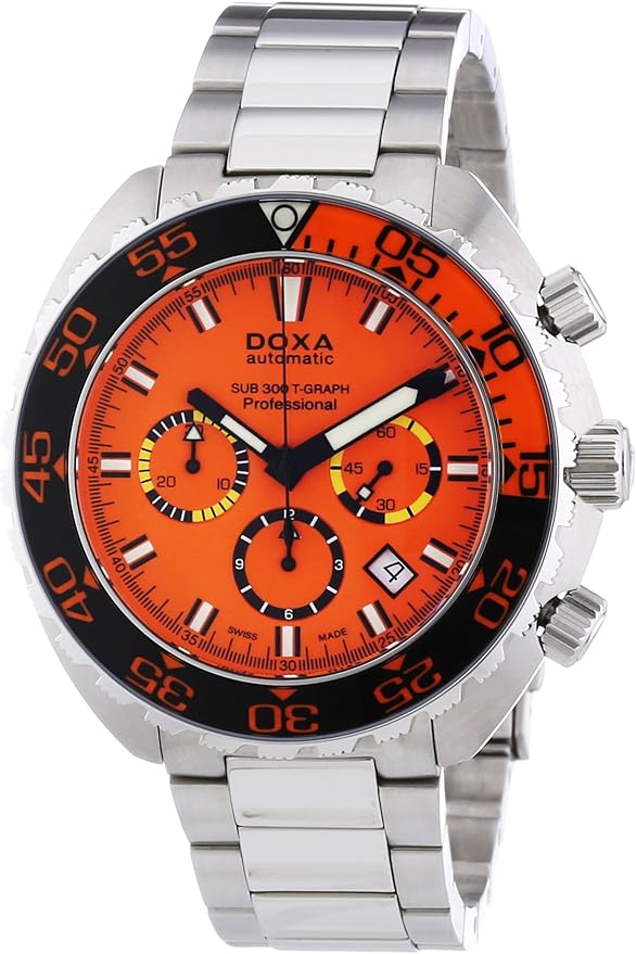 Doxa Sub 300 T-Graph Professional Sapphire Bezel Men's Automatic Watch ...