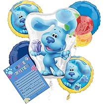 Blues Clues Birthday Decorations, Birthday Party Supplies, 49% OFF