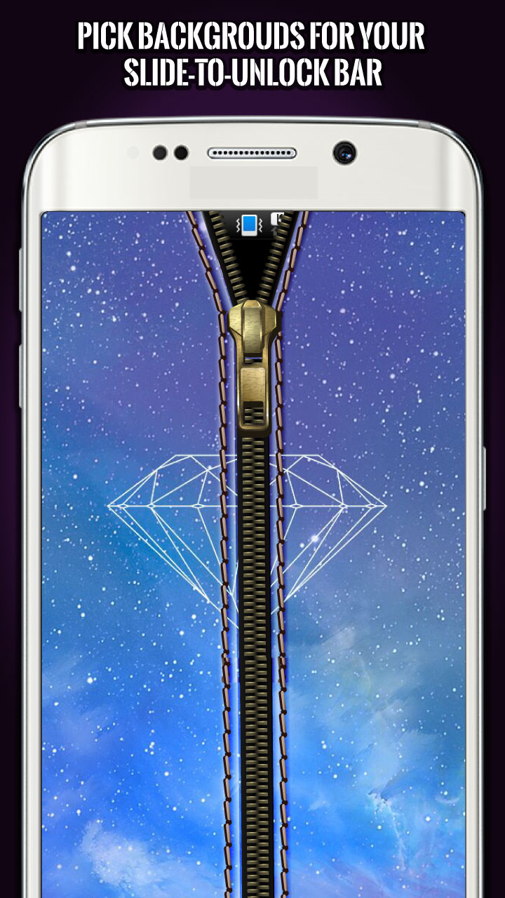 Amazon.com: Diamond Zipper Lock : Shine Diamond Lock Screen: Appstore ...
