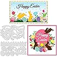 Amazon.com: INFUNLY Rabbit Cutting Die Bunny Die Cuts for Card Making ...