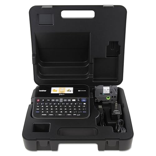 Brother P-touch, PTD600VP, PC-Connectable Label Maker with Full Color ...