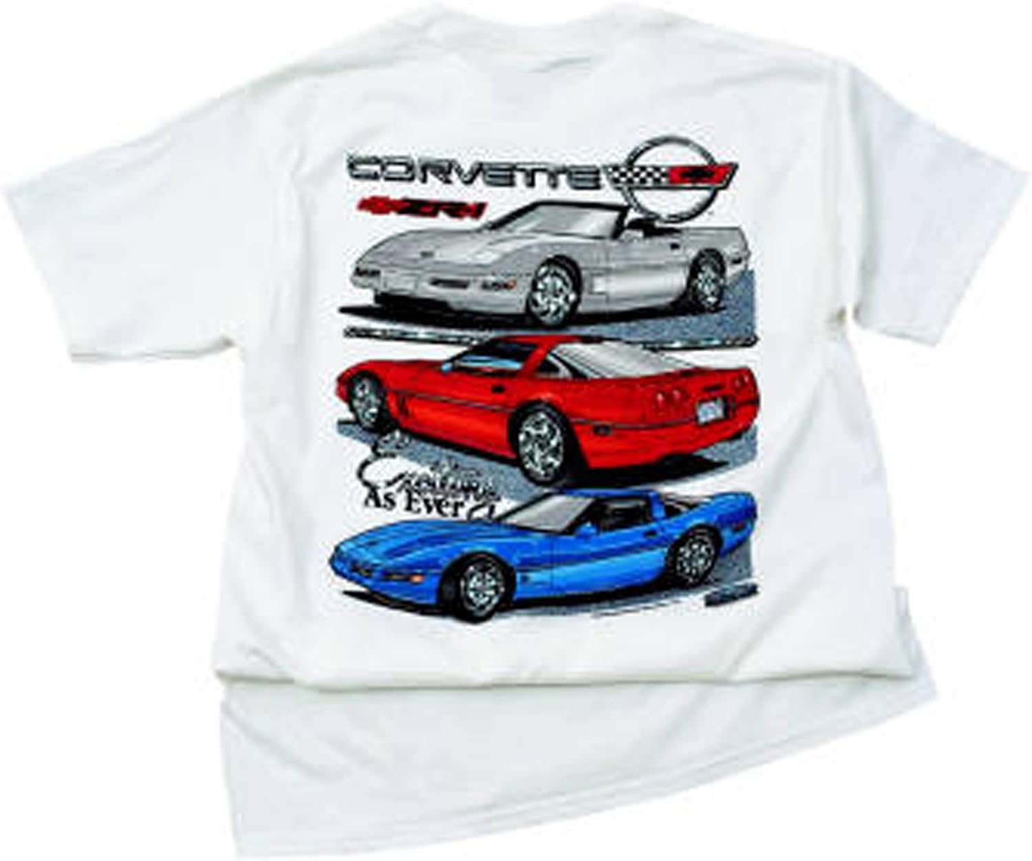Corvette C4 T-Shirt Exciting As Ever | Amazon.com